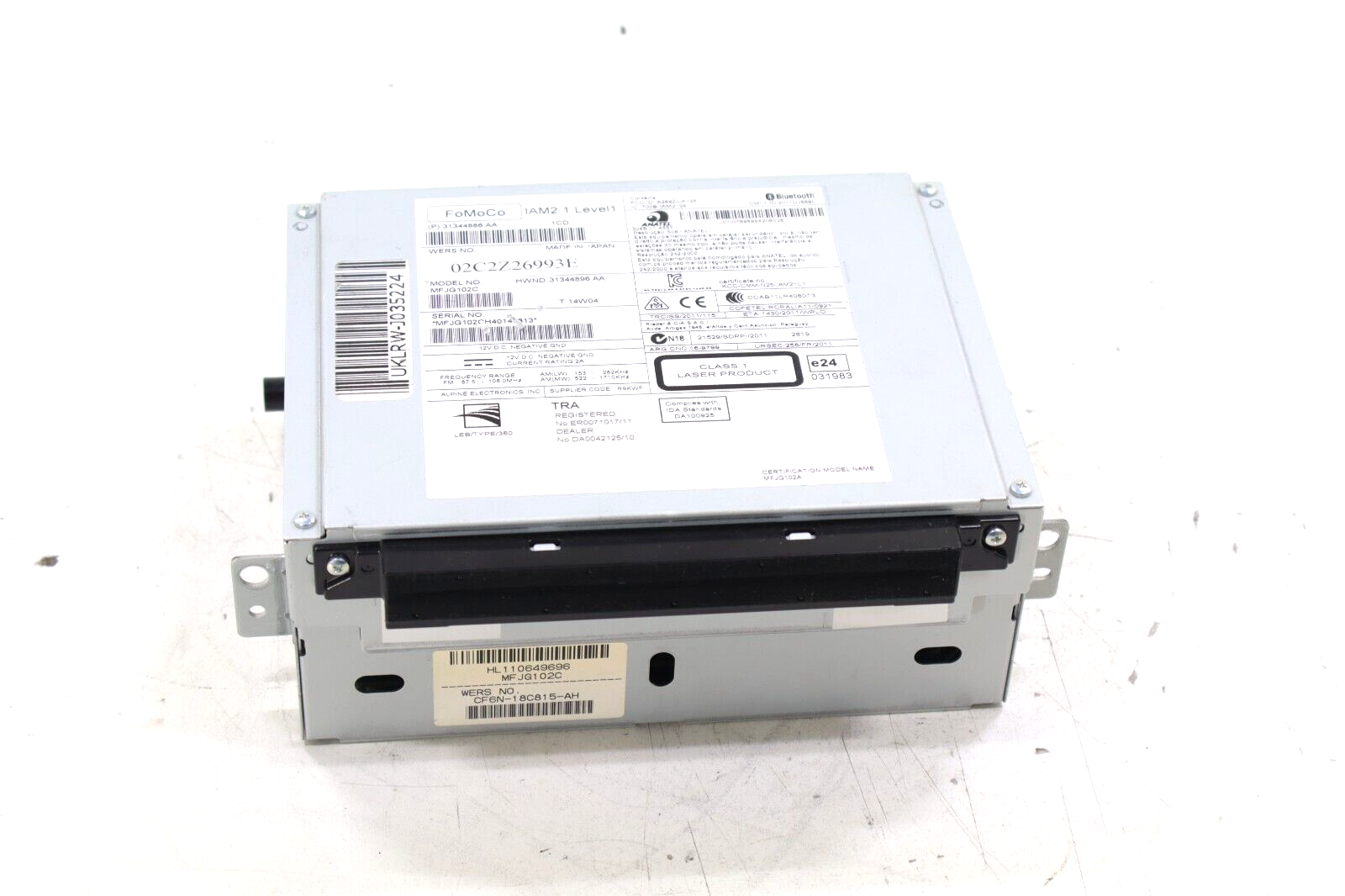 Land Rover Jaguar 2012-2018 OEM Radio CD DVD SAT NAV Disc Head Unit ...