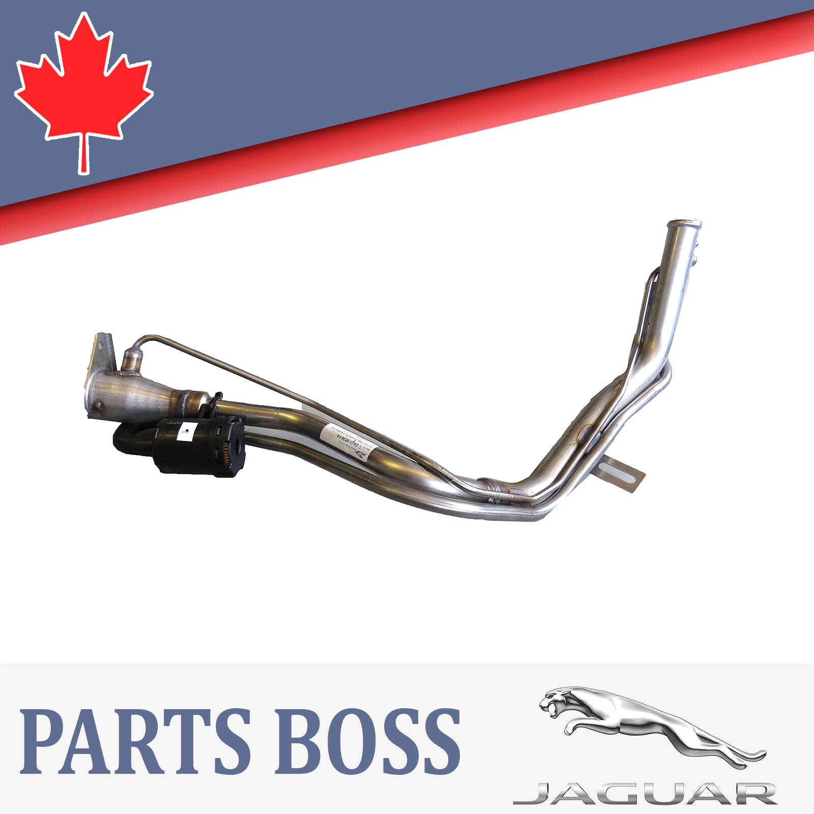 Jaguar XF X250 2010-2015 OEM NEW Fuel Tank Filler Pipe - Part Boss